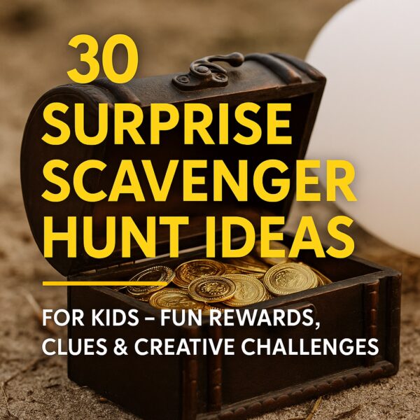 Surprise Scavenger Hunt for Kids: Ideas & Clues