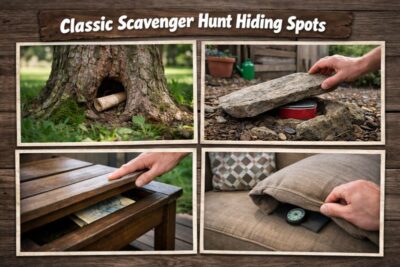 Creative Hiding Places for Your Scavenger Hunt