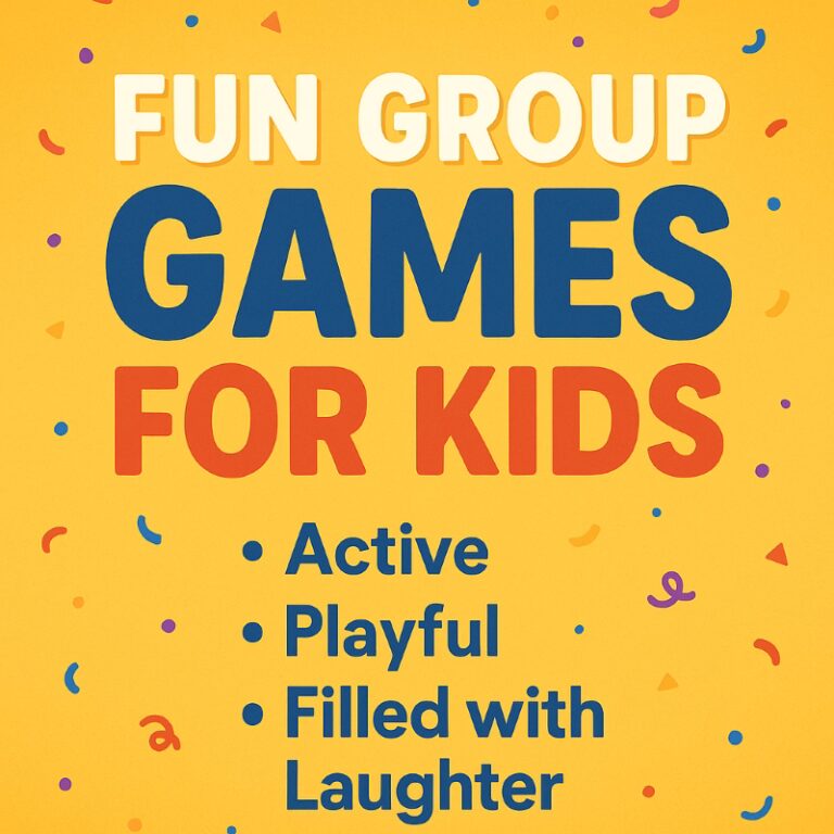 Group Games for Children - Fun Activities for Any Group