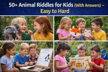 50+ Animal Riddles for Kids (With Answers) – Easy to Hard